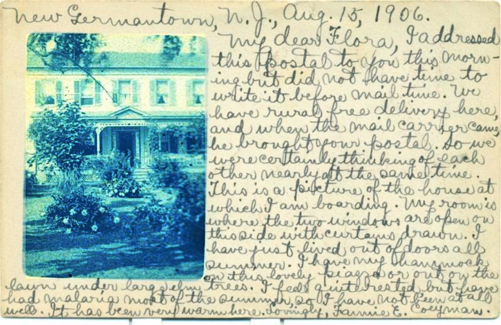 Historic Images of Hunterdon County - New Germantown - Oldwyck