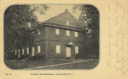 CrosswicksFriendsmtg05 | Crosswicks | Old Pictures of Burlington County ...