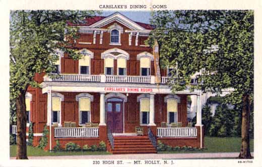 mthllycarslakesdningrms | Mount Holly | Old Pictures of Burlington ...